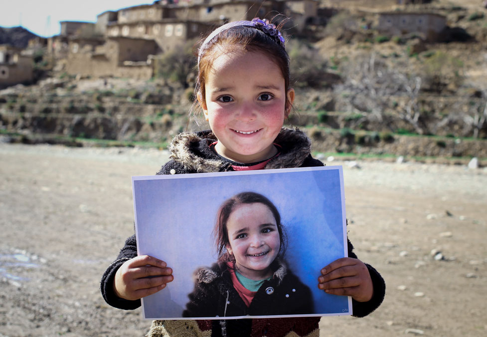 A Moroccan photographer documents moments of the villages’ children